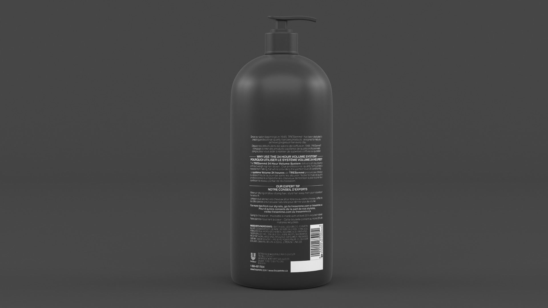 TRESemme Shampoo and Conditioner 3D model | CGTrader
