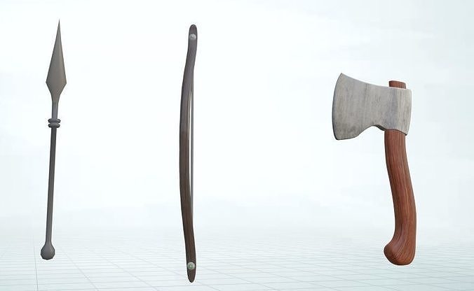 War tools 3D model | CGTrader