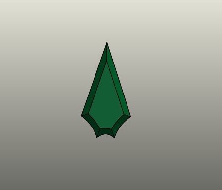The Arrow Series logo - Green Arrow 3D model | CGTrader