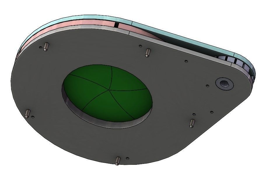 D50M5BTY2 mechanical mechanism 3d printing shutter iris diy 3D model 3D ...