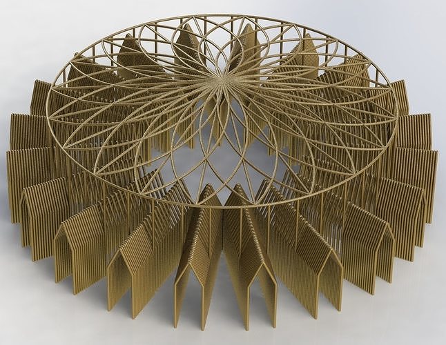 Wonderful architectural complex 3D model 3D printable | CGTrader