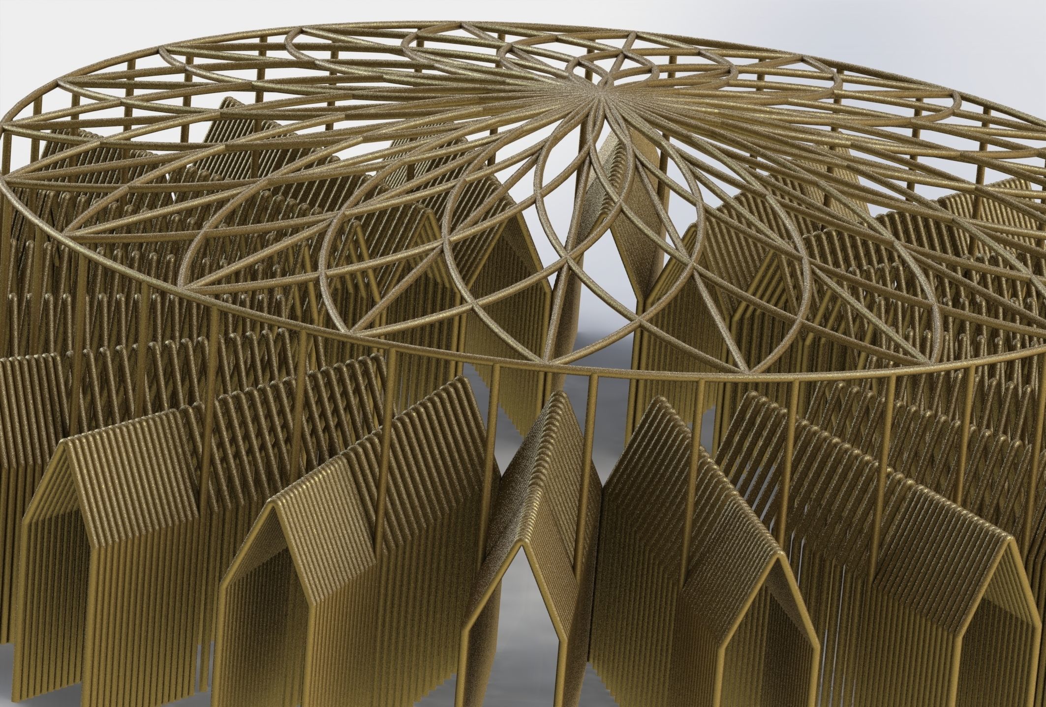 Wonderful architectural complex 3D model 3D printable | CGTrader