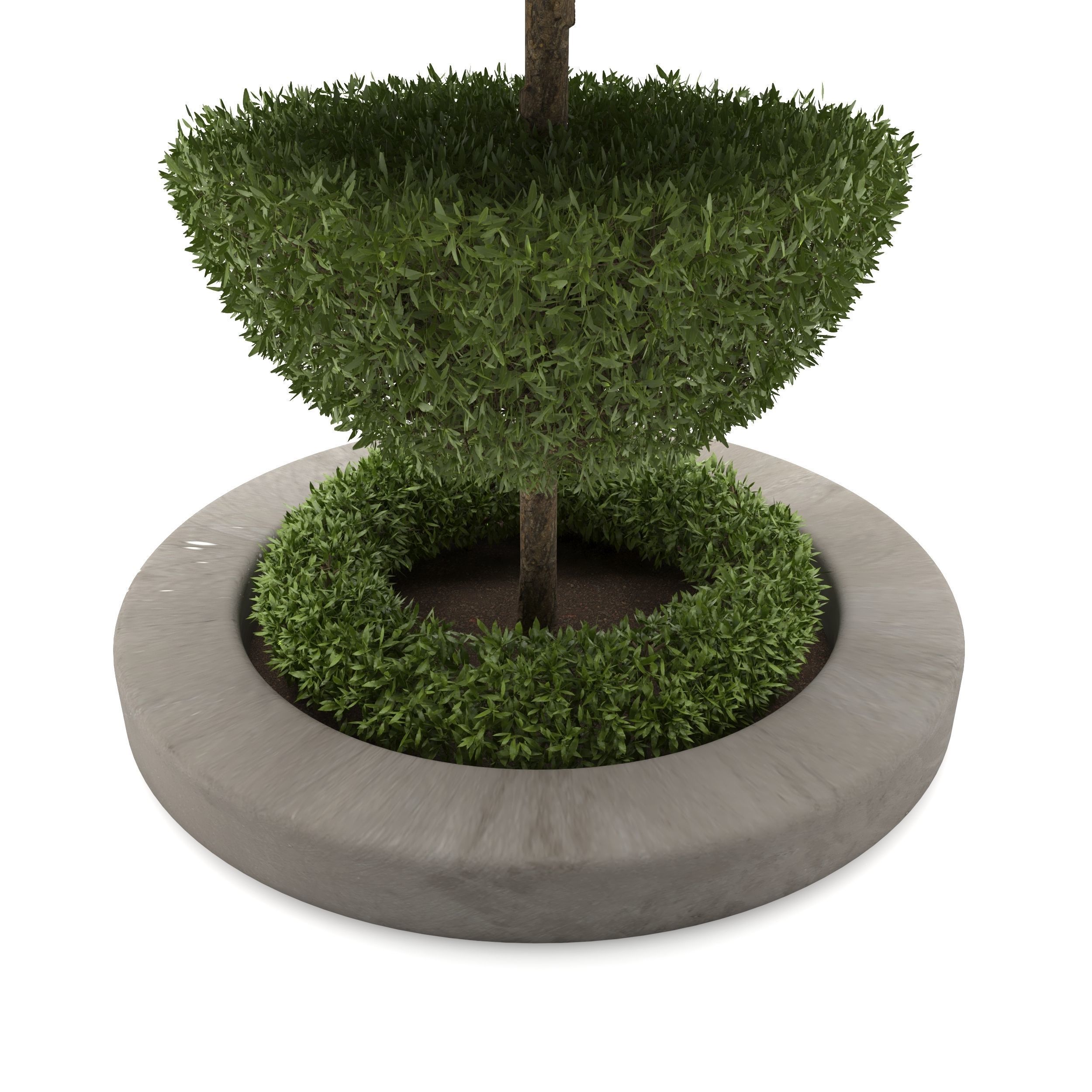Outdoor bush free 3D model | CGTrader