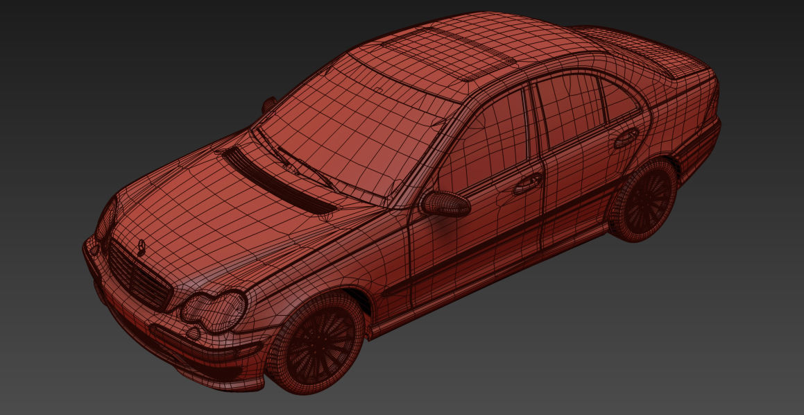Mercedes Benz C-Class W203 3D model | CGTrader