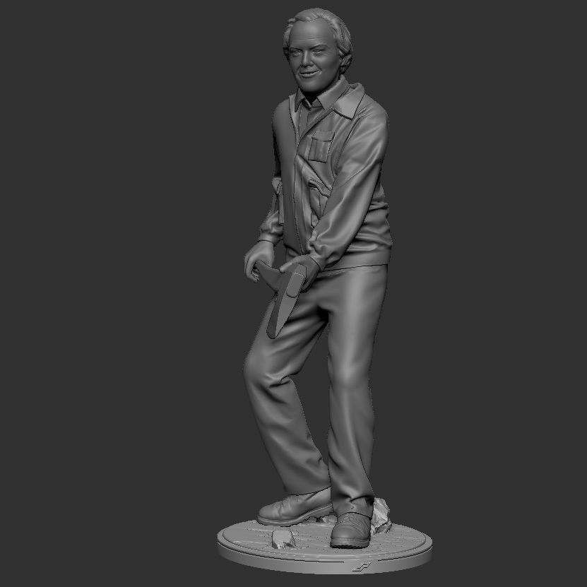 Jack Torrance 3D model 3D printable | CGTrader