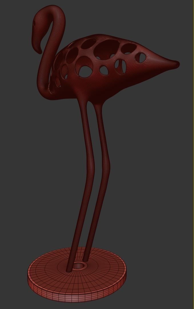 Decorative Bird 3D model 3D printable | CGTrader