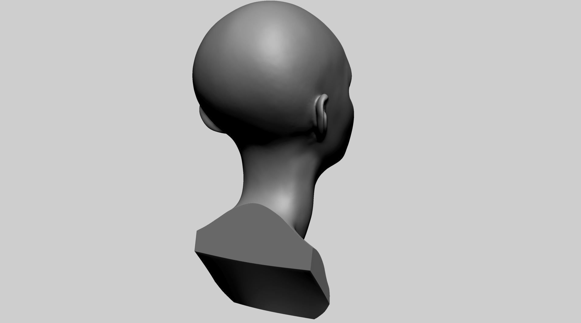 Stylized Head Printable 3D model 3D printable | CGTrader