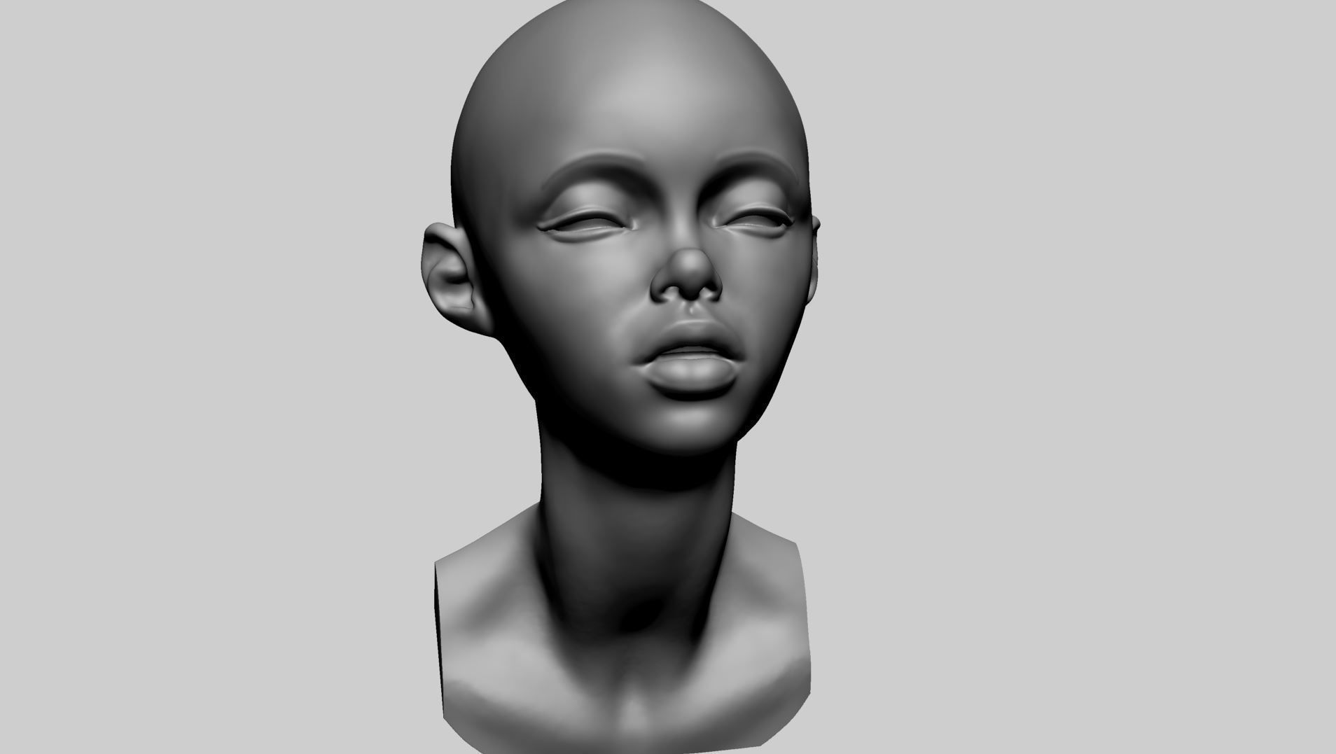 Stylized Head Printable 3D model 3D printable | CGTrader