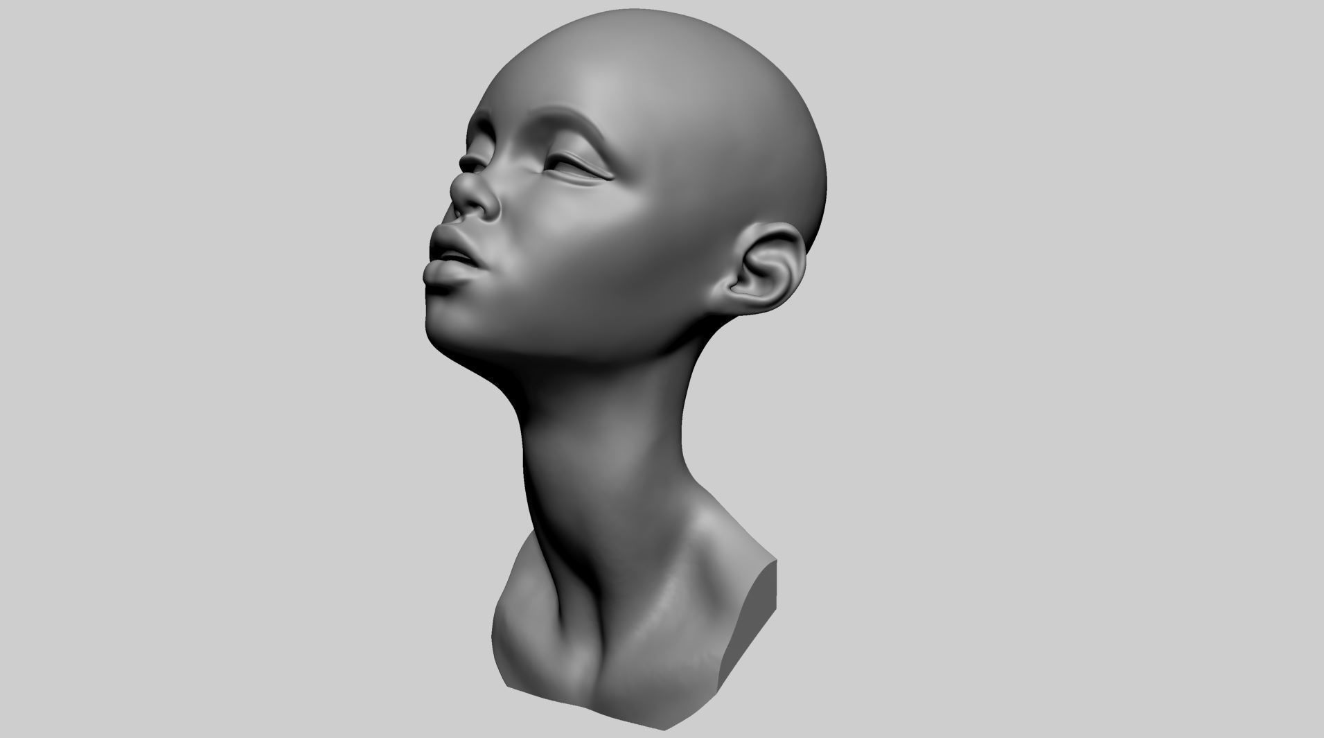 Stylized Head Printable 3D model 3D printable | CGTrader