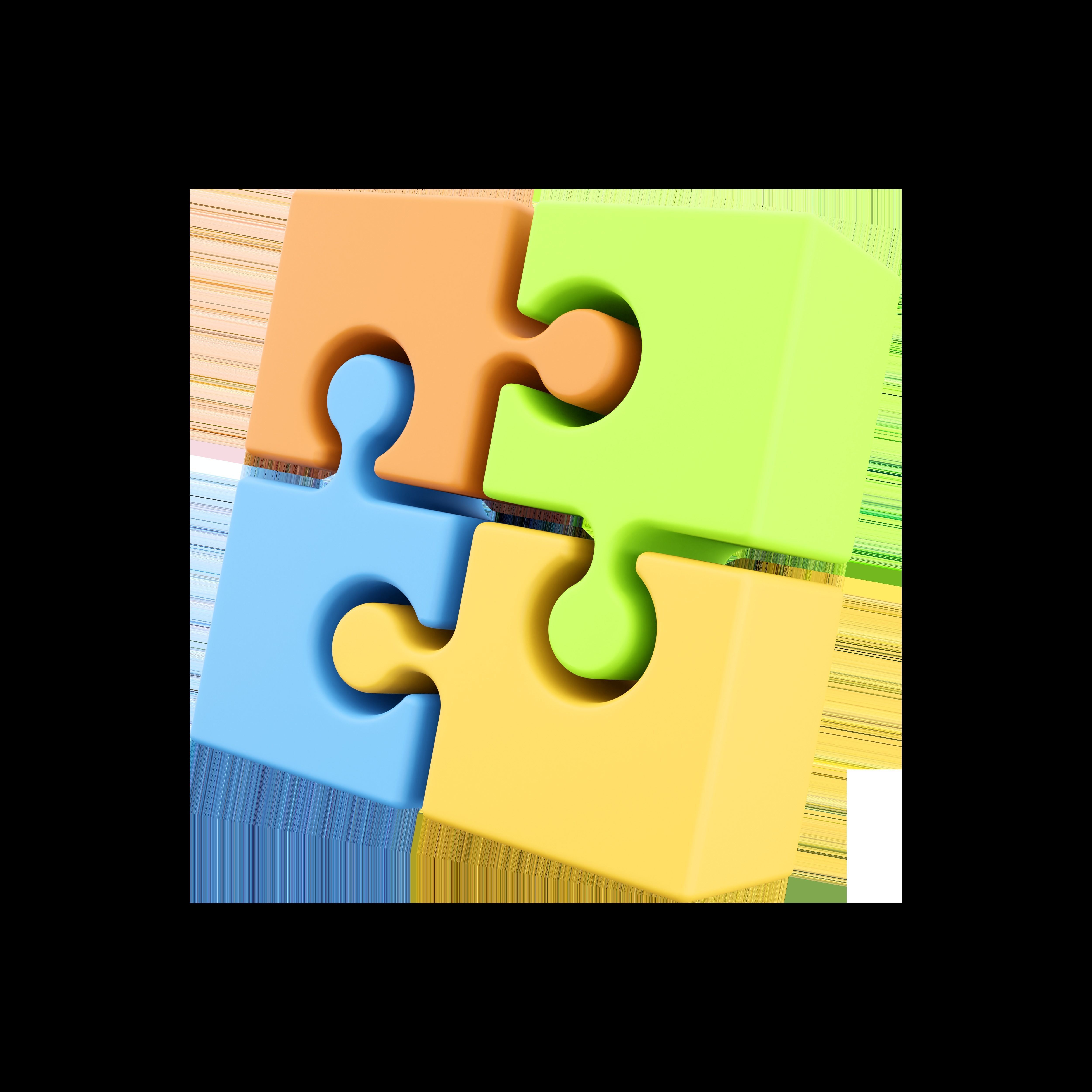 3d Jigsaw cartoon 3D model | CGTrader