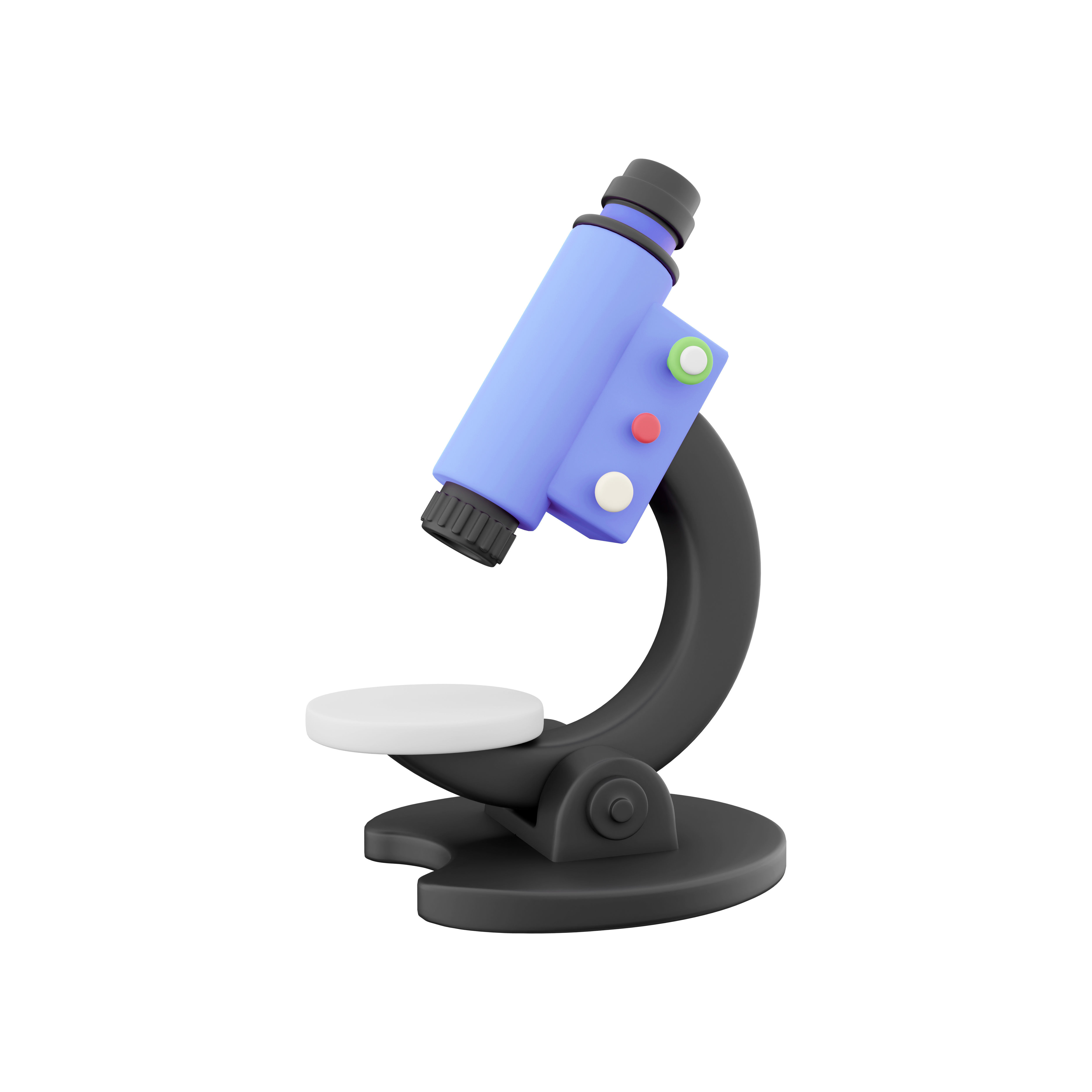 3d microscope cartoon 3D model | CGTrader