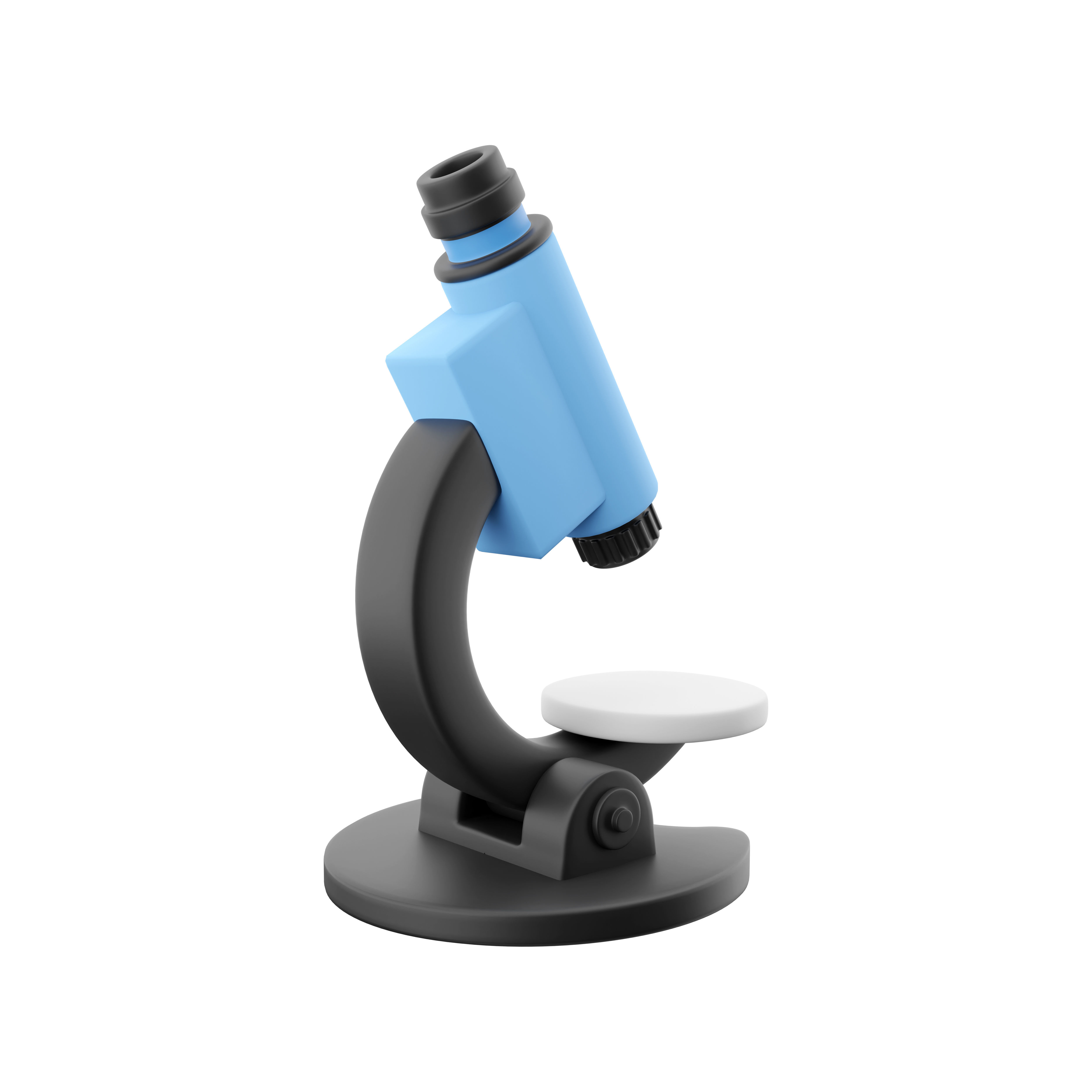3d microscope cartoon 3D model | CGTrader