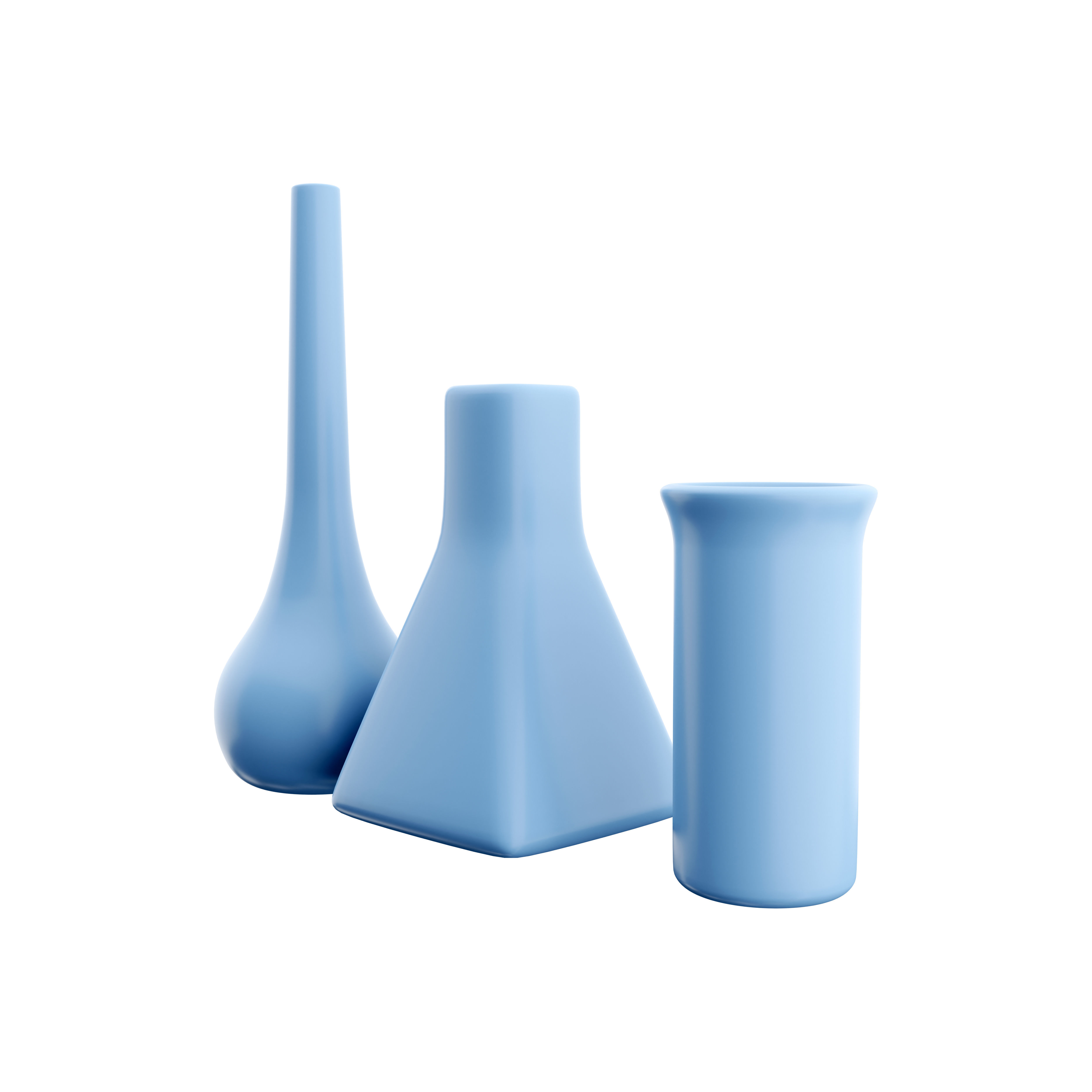 3d science flask cartoon 3D model | CGTrader