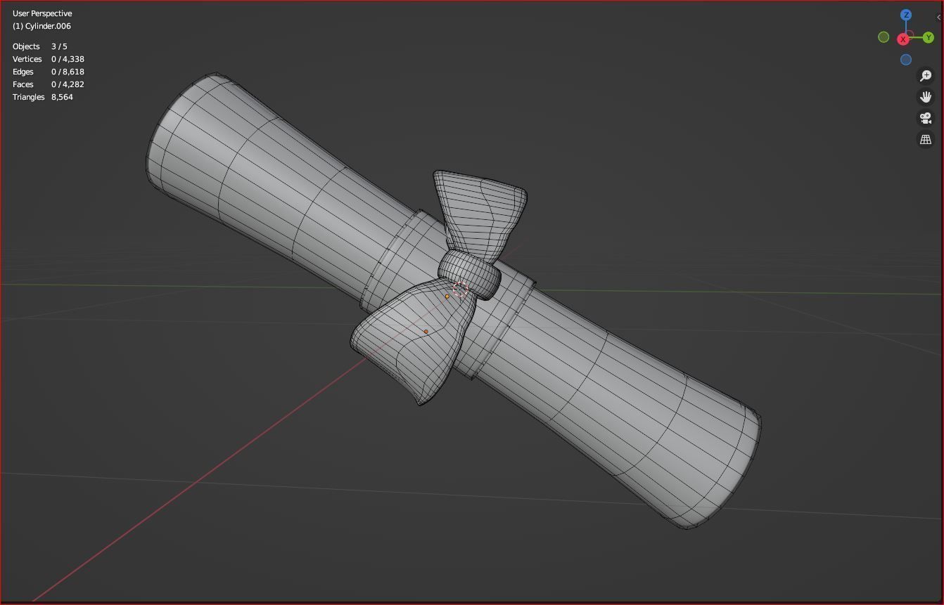 3d diploma cartoon 3D model | CGTrader