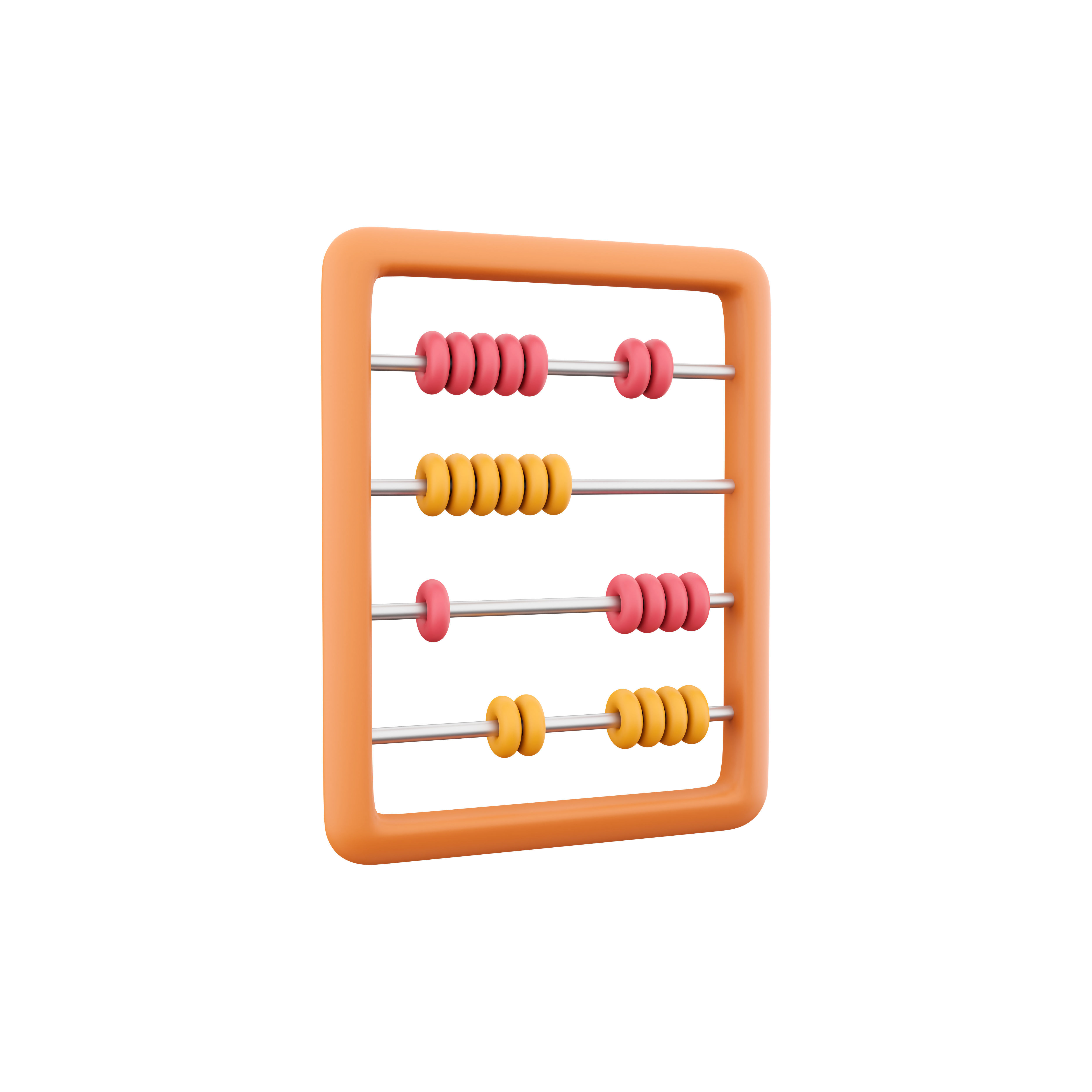 3d abacus cartoon 3D model | CGTrader