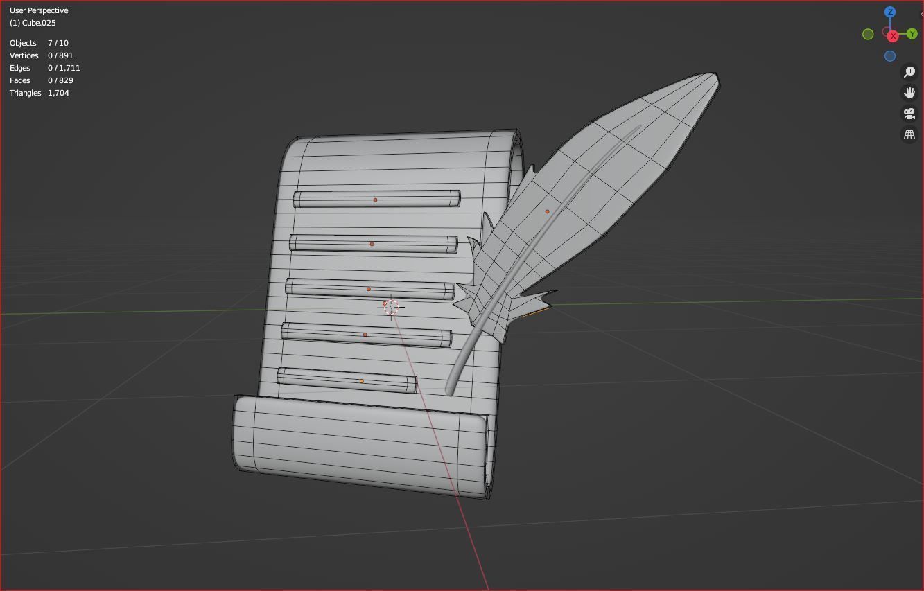 3d Writing education concept cartoon 3D model | CGTrader