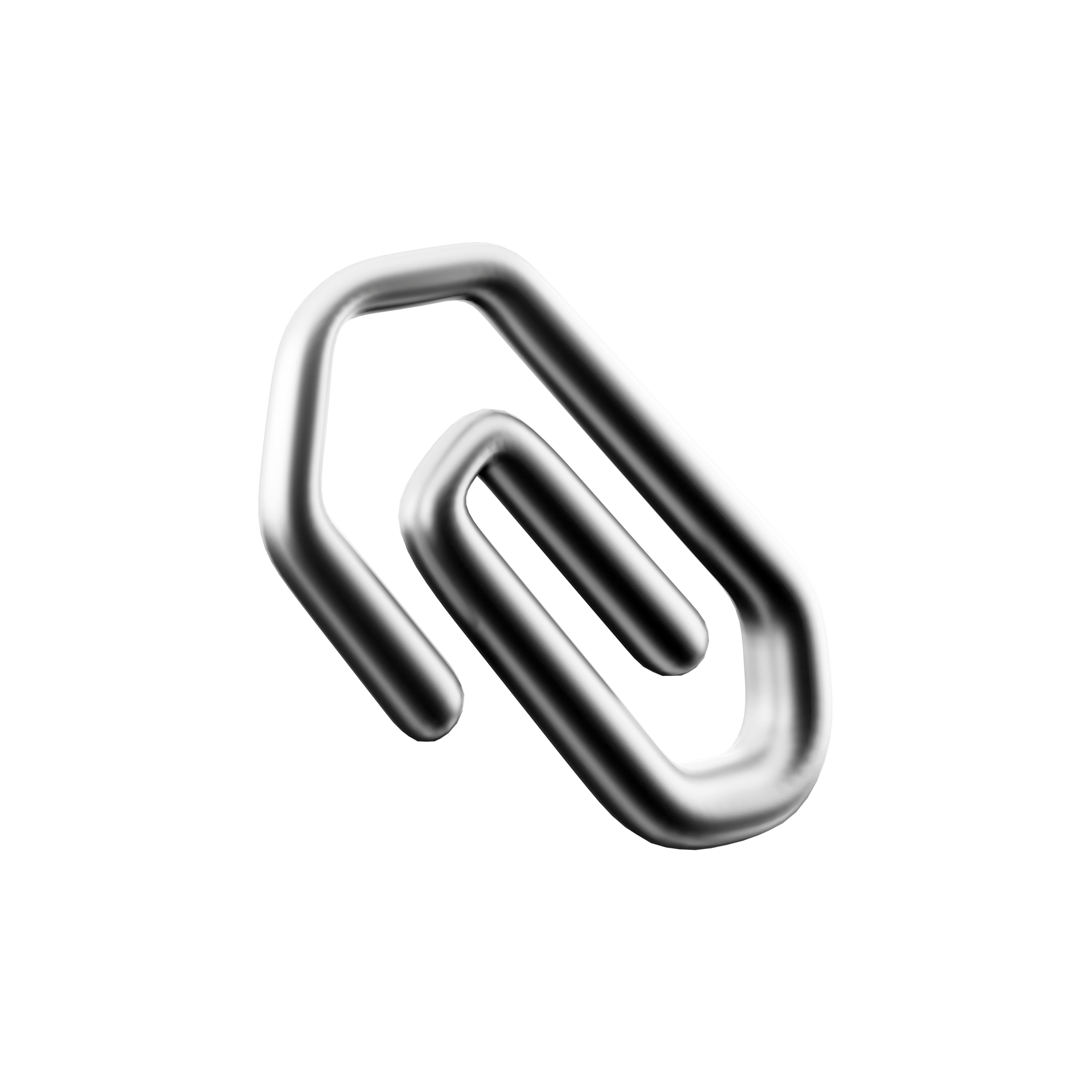 3d Paperclip cartoon 3D model | CGTrader