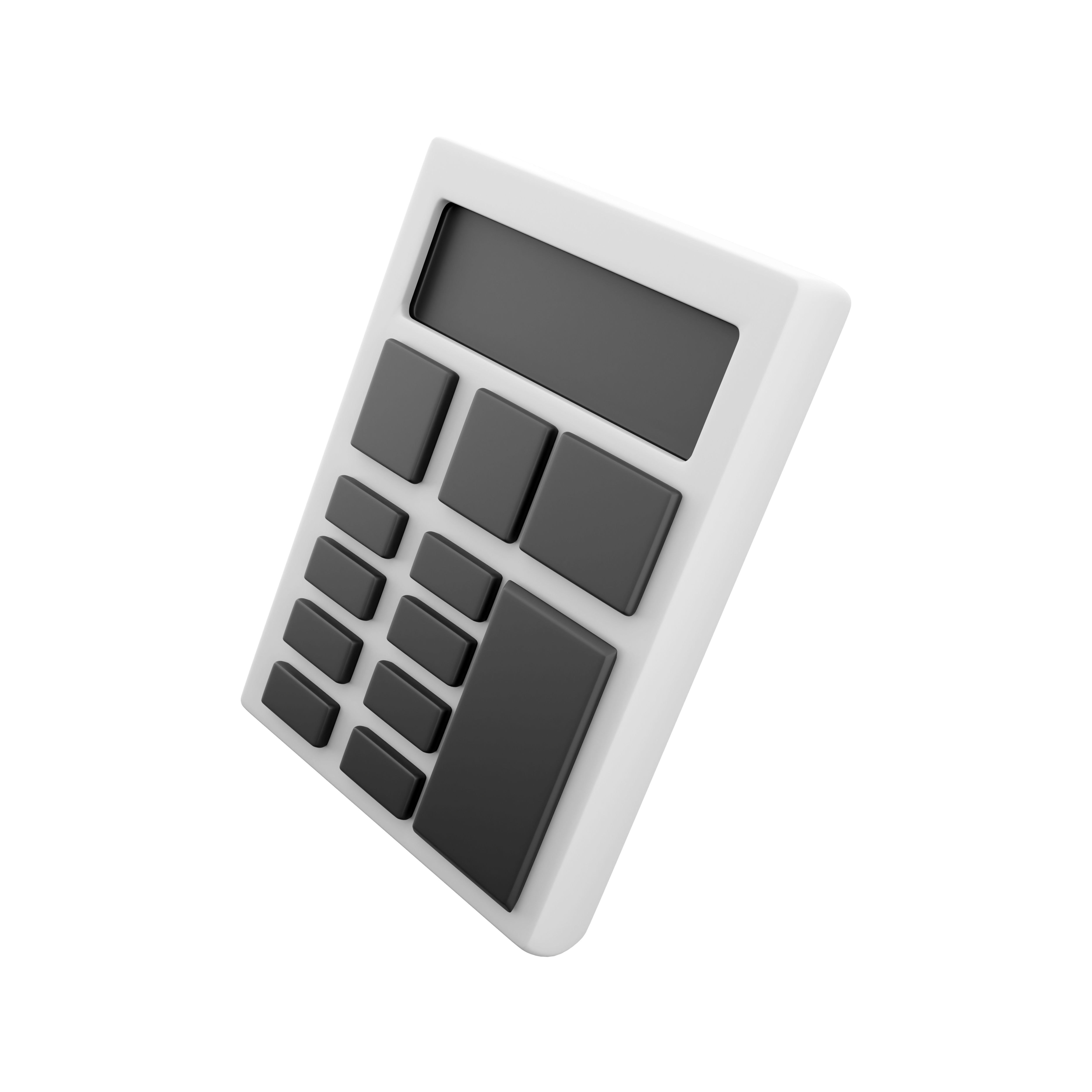 3d calculator cartoon 3D model | CGTrader
