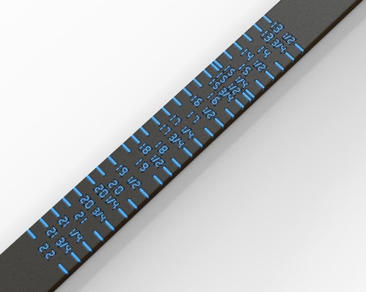 German Finger Ring Sizer 3D model 3D printable | CGTrader