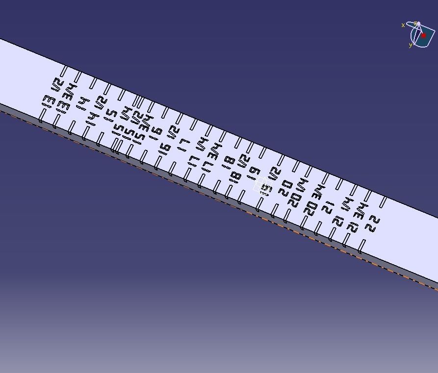 German Finger Ring Sizer 3D model 3D printable | CGTrader