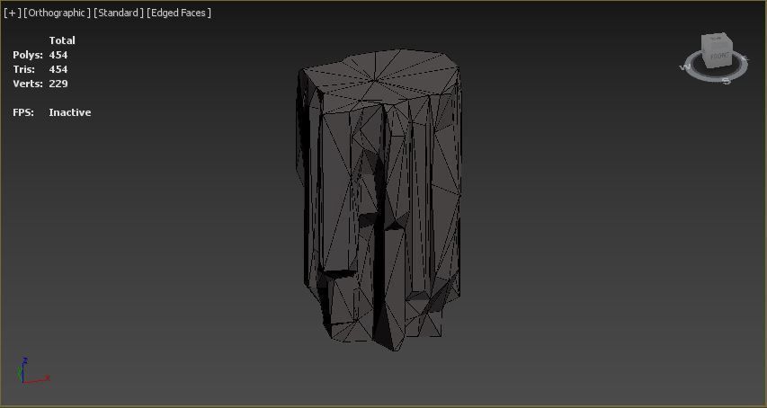 3D model The cursed castle VR / AR / low-poly | CGTrader