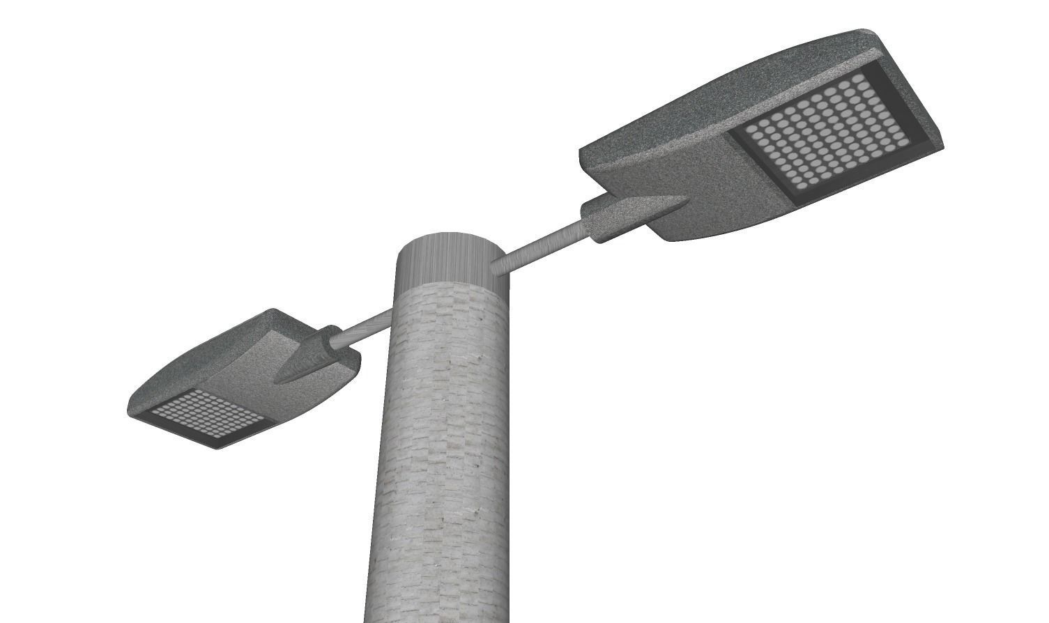 Concrete Lamp Post - Light Pole - Street Light - Group 06 3D model ...