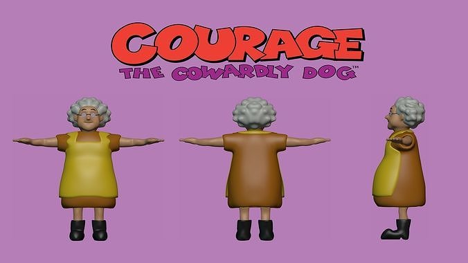 Courage The Cowardly Dog Muriel