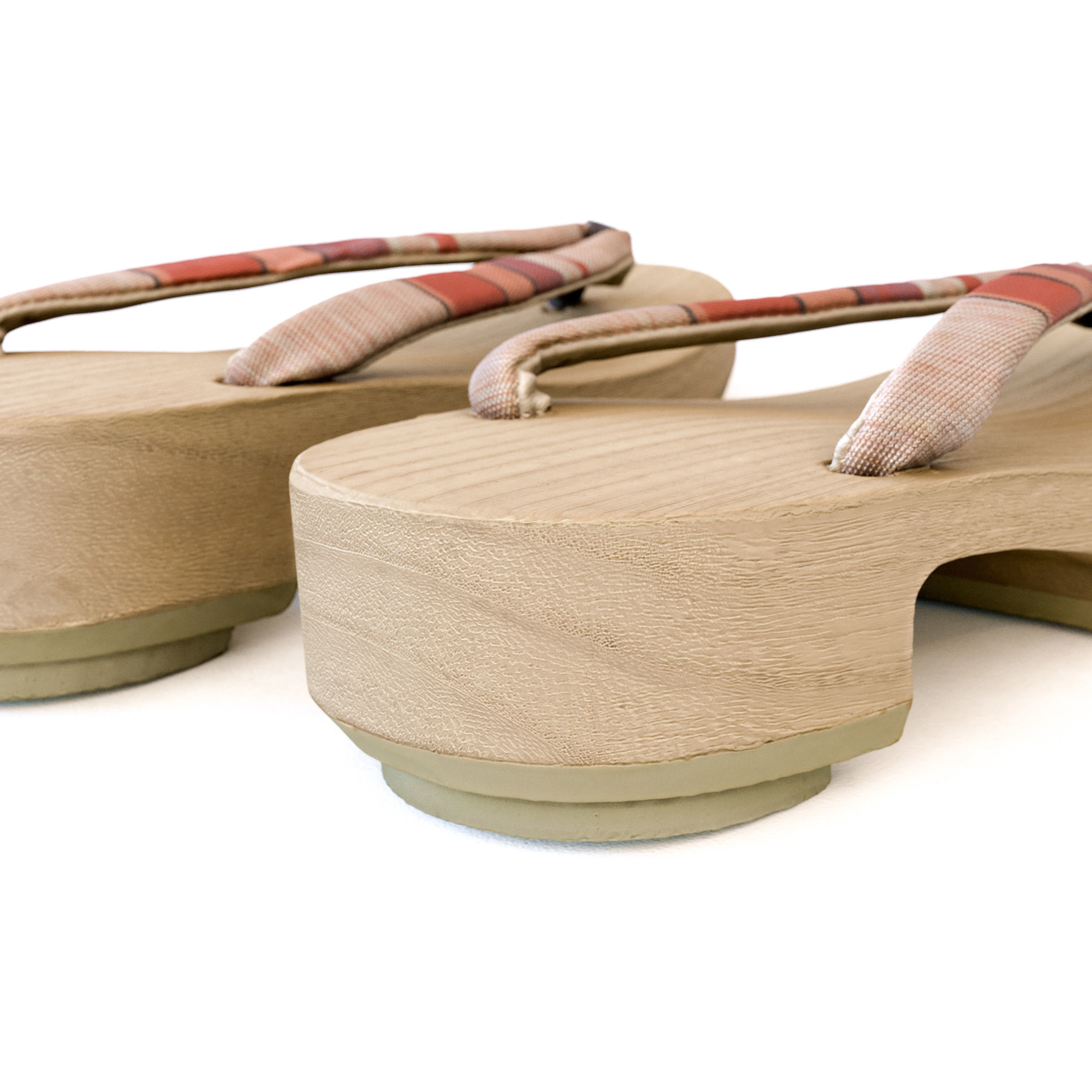 3D model Ukon Geta Set for Women - Japanese Wooden Clogs VR / AR / low ...