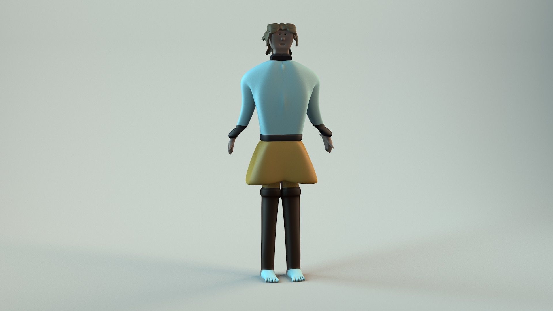 CHARACTER MODEL 3D model | CGTrader