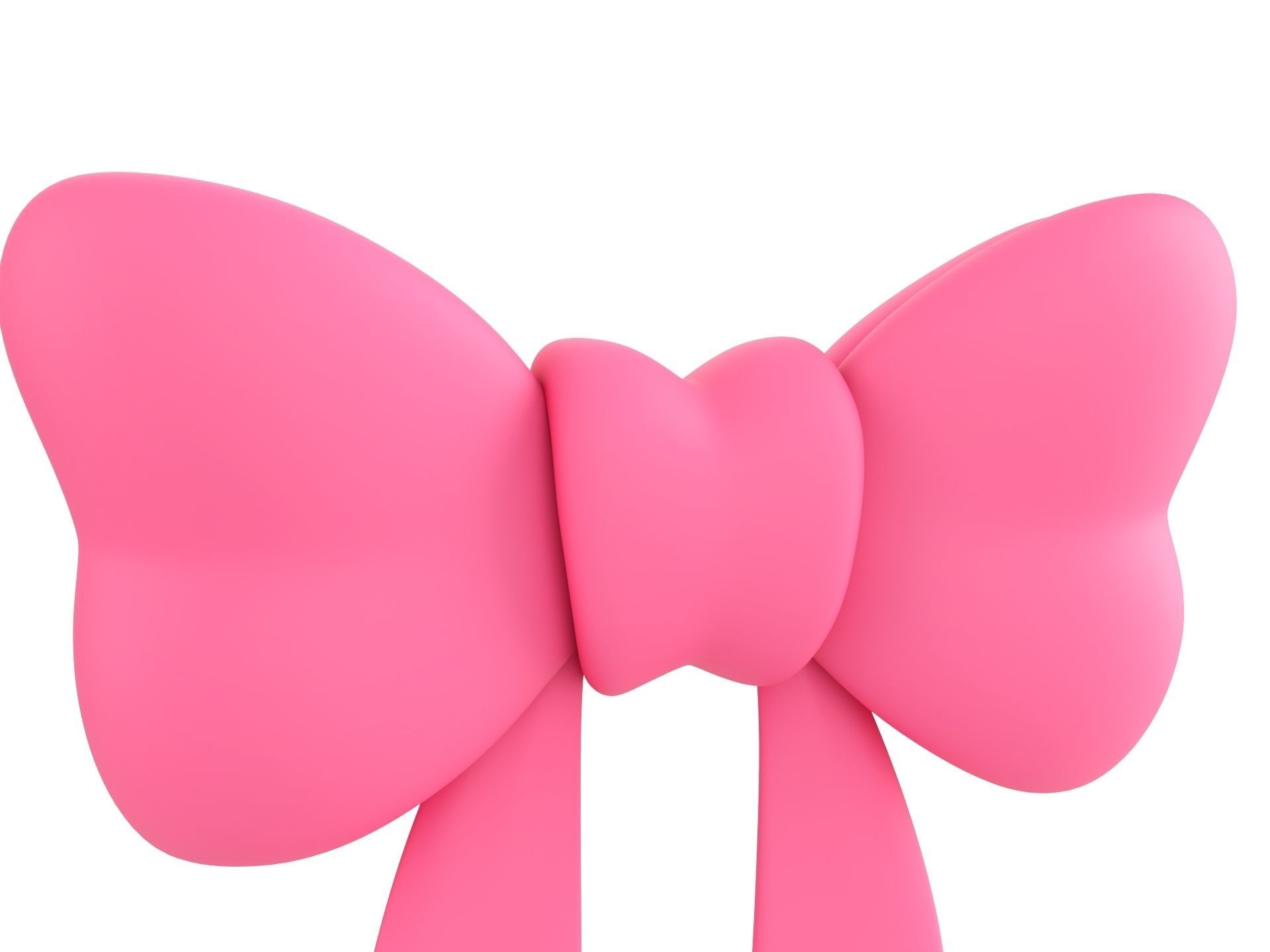 Cartoon Gift Bow 3D model | CGTrader