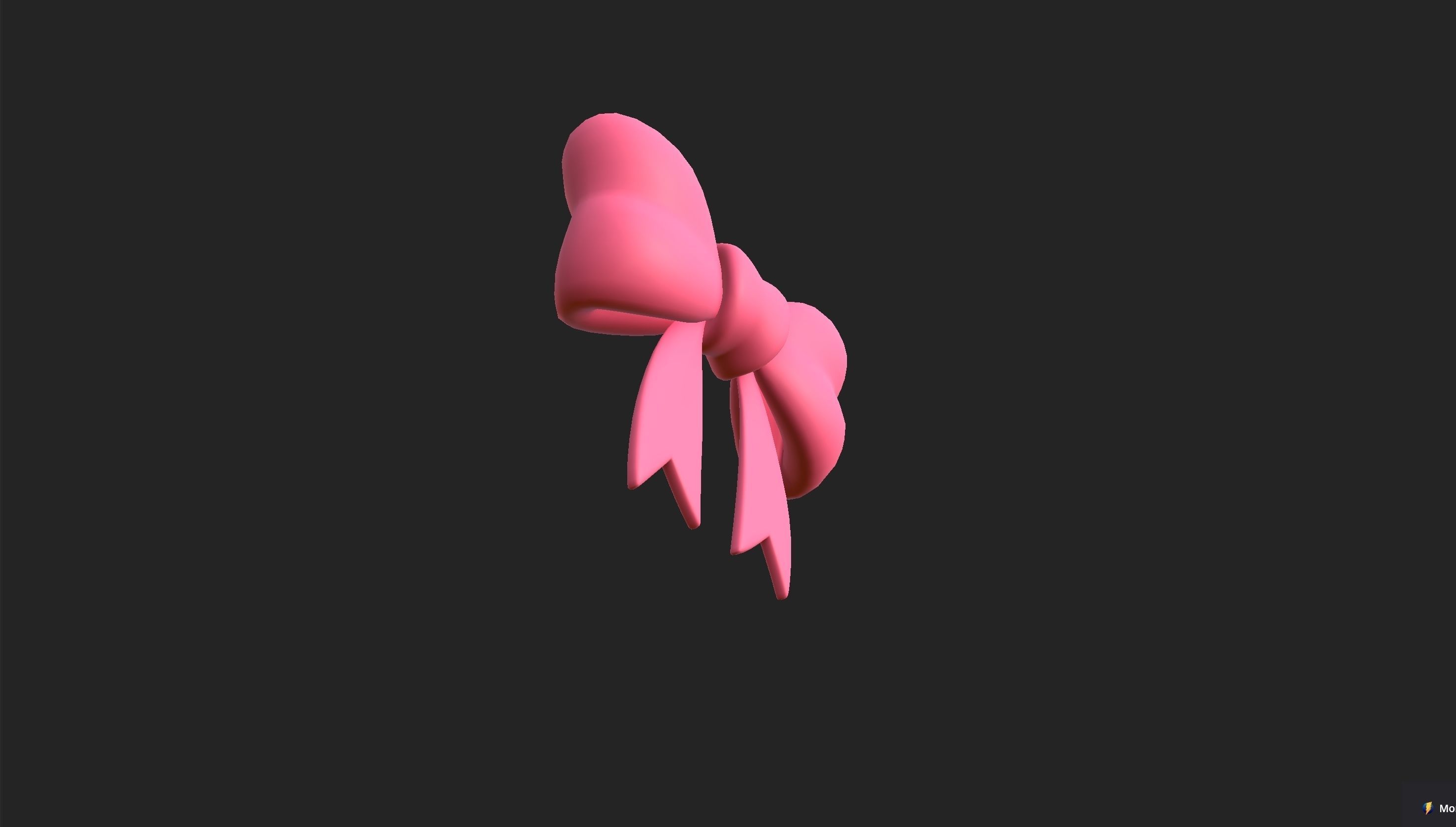 Cartoon Gift Bow 3D model | CGTrader