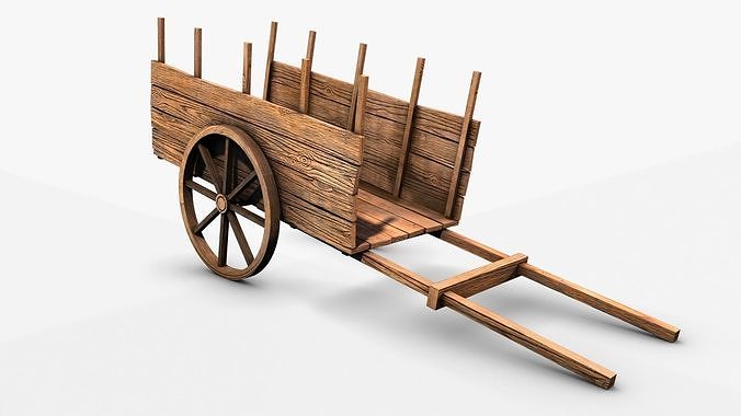 3D model Cart 01 VR / AR / low-poly | CGTrader