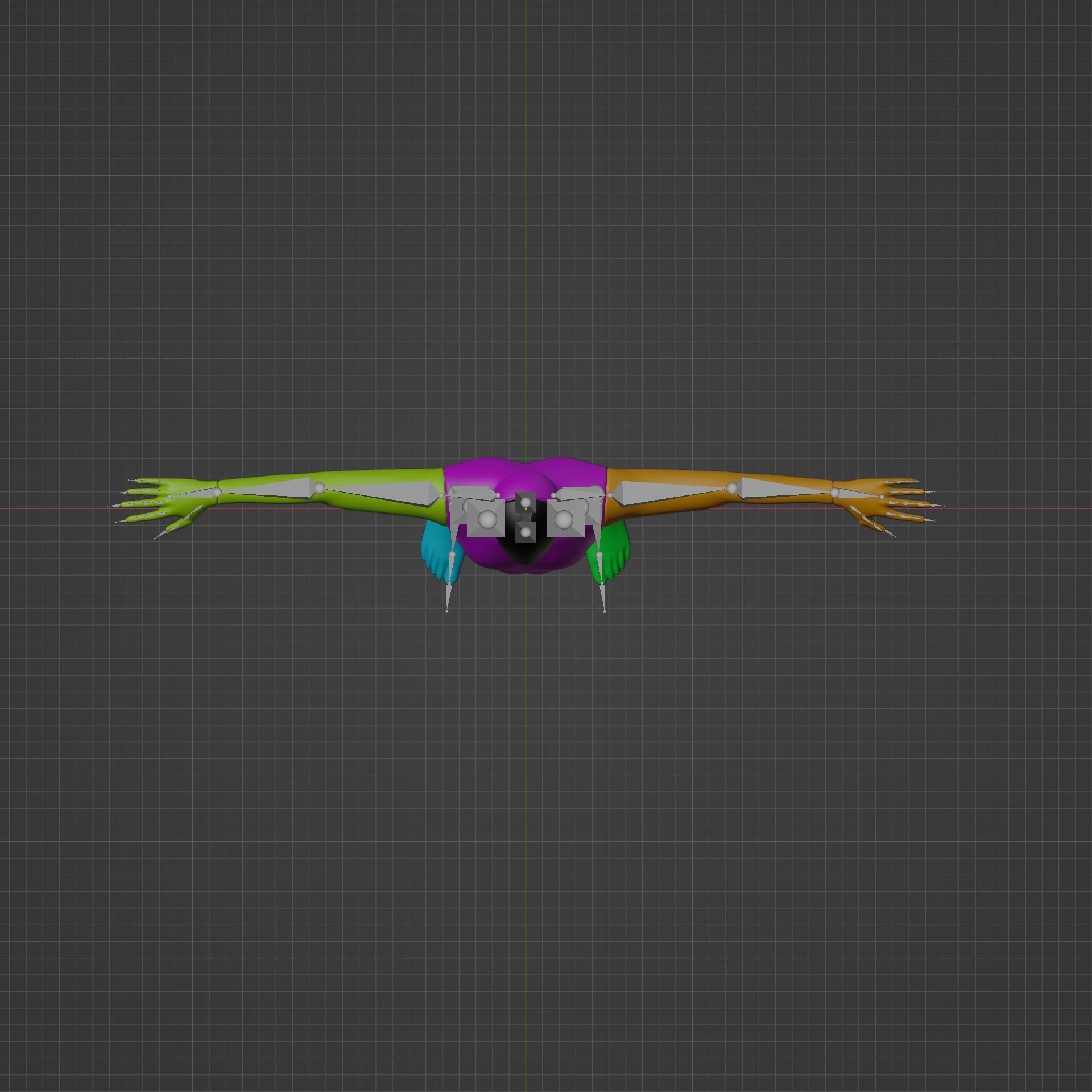 Mannequin Male character custom 3D model rigged | CGTrader