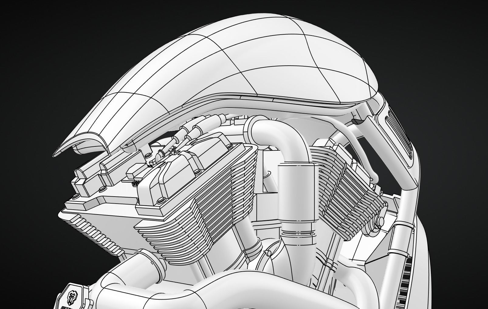 Car Engine 3D model | CGTrader