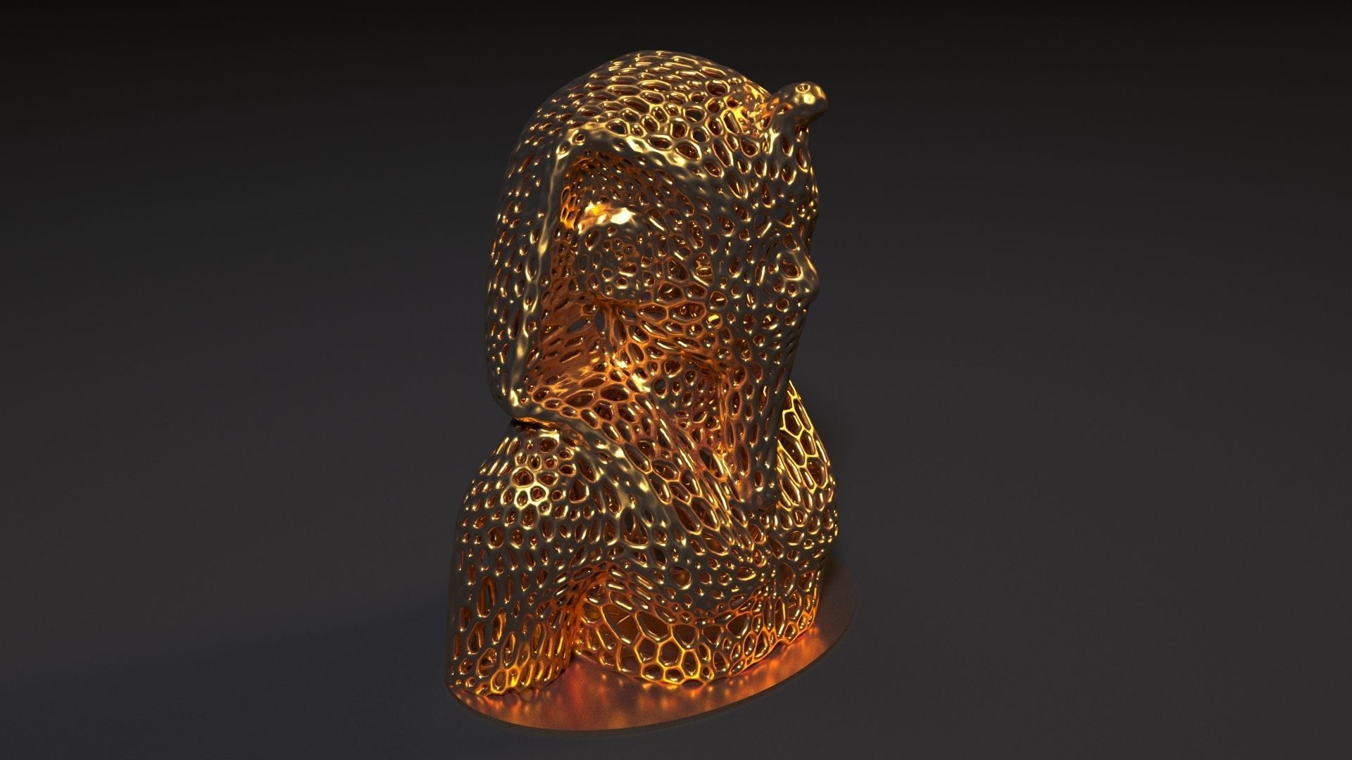 Tutankhamun Statue 3D model 3D printable | CGTrader
