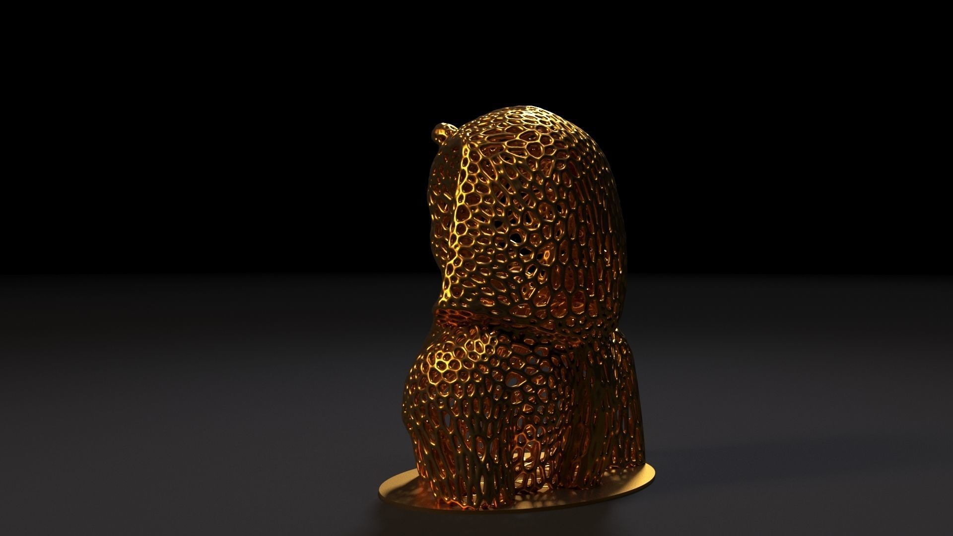 Tutankhamun Statue 3D model 3D printable | CGTrader