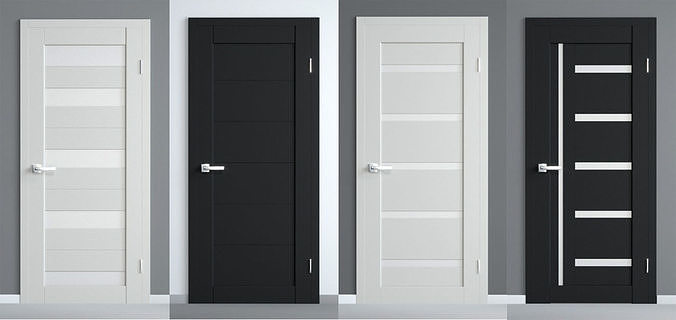room doors 3D model | CGTrader
