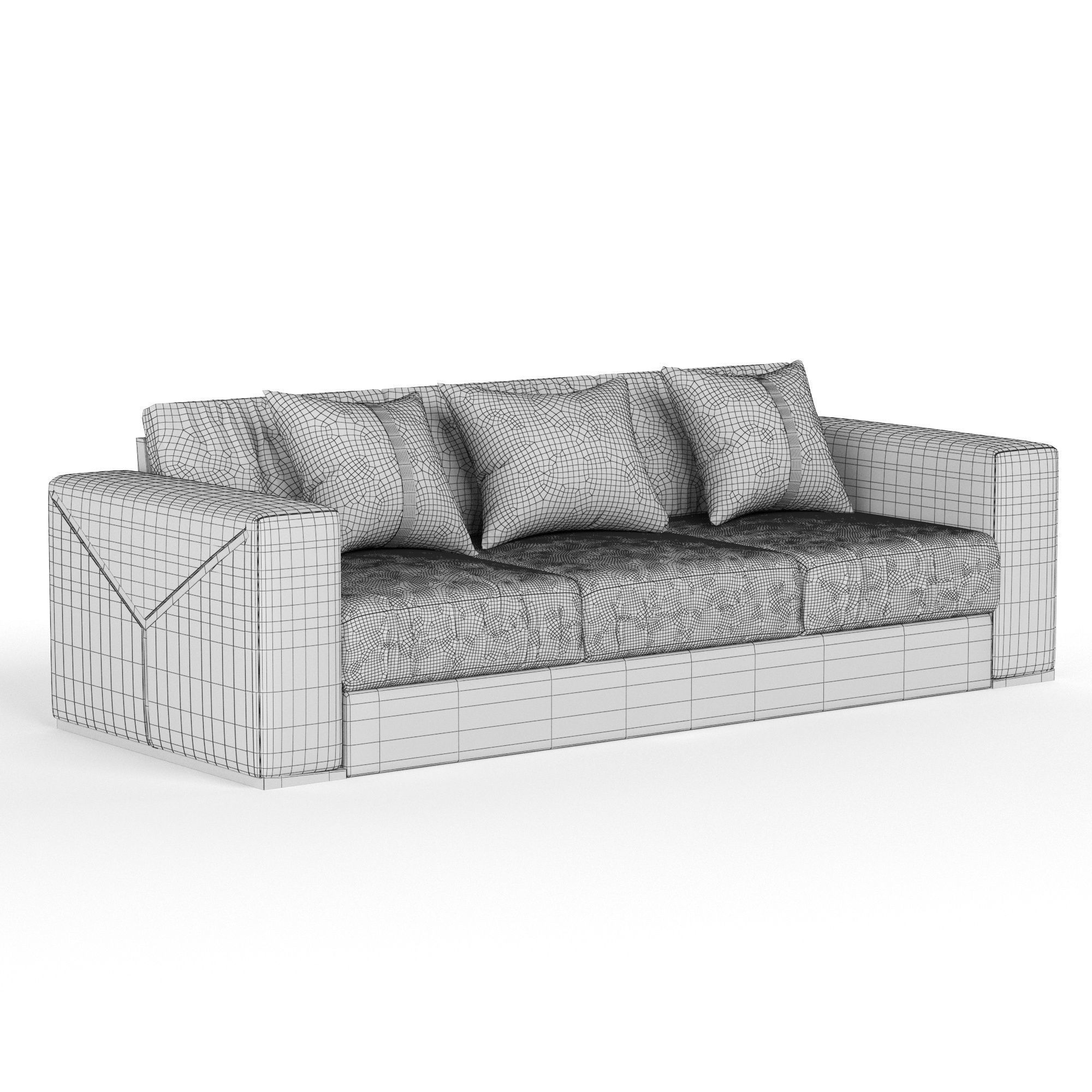 Pinterest design sofa 3D model | CGTrader