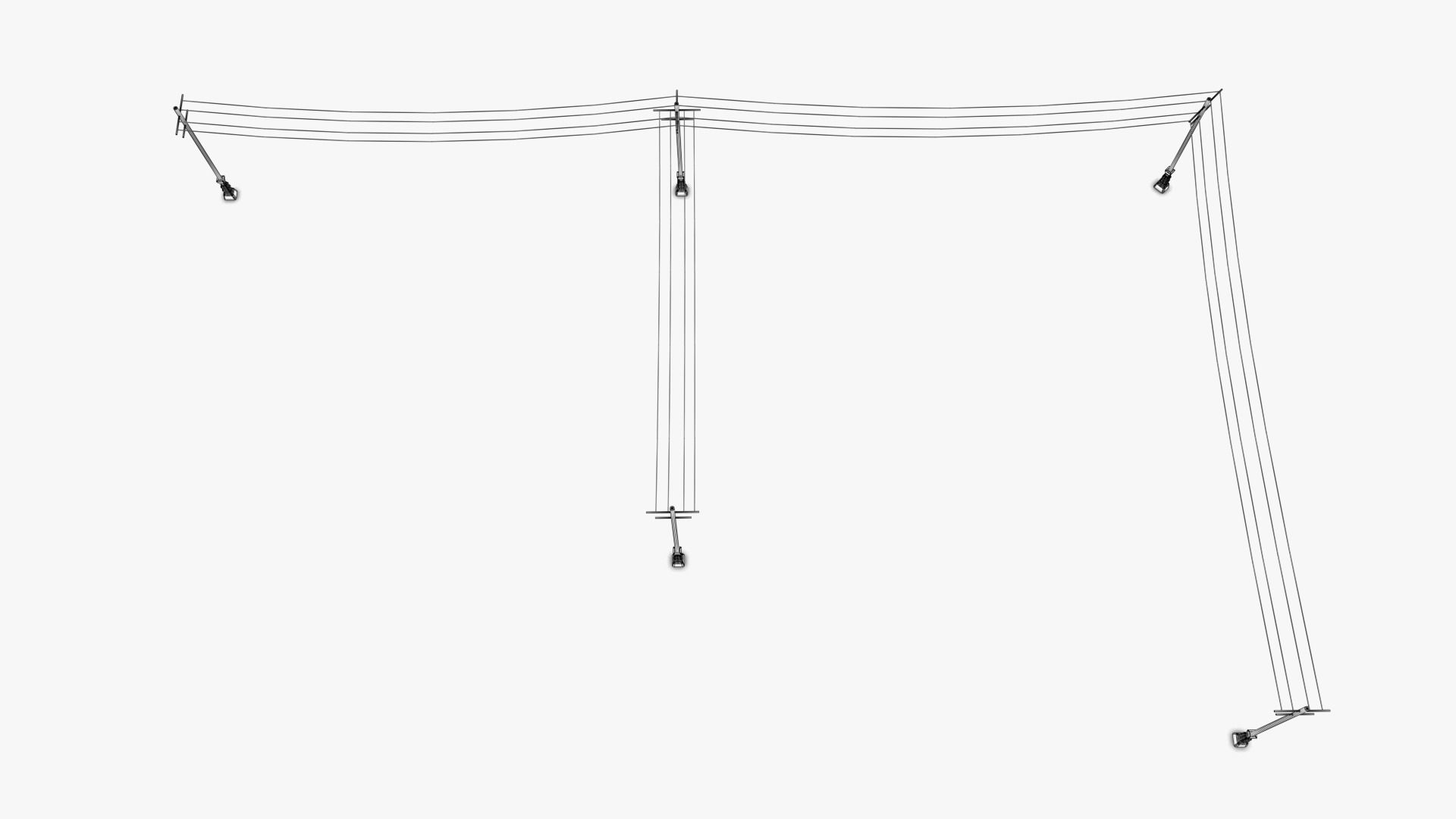 3D model Electrical Tower VR / AR / low-poly | CGTrader