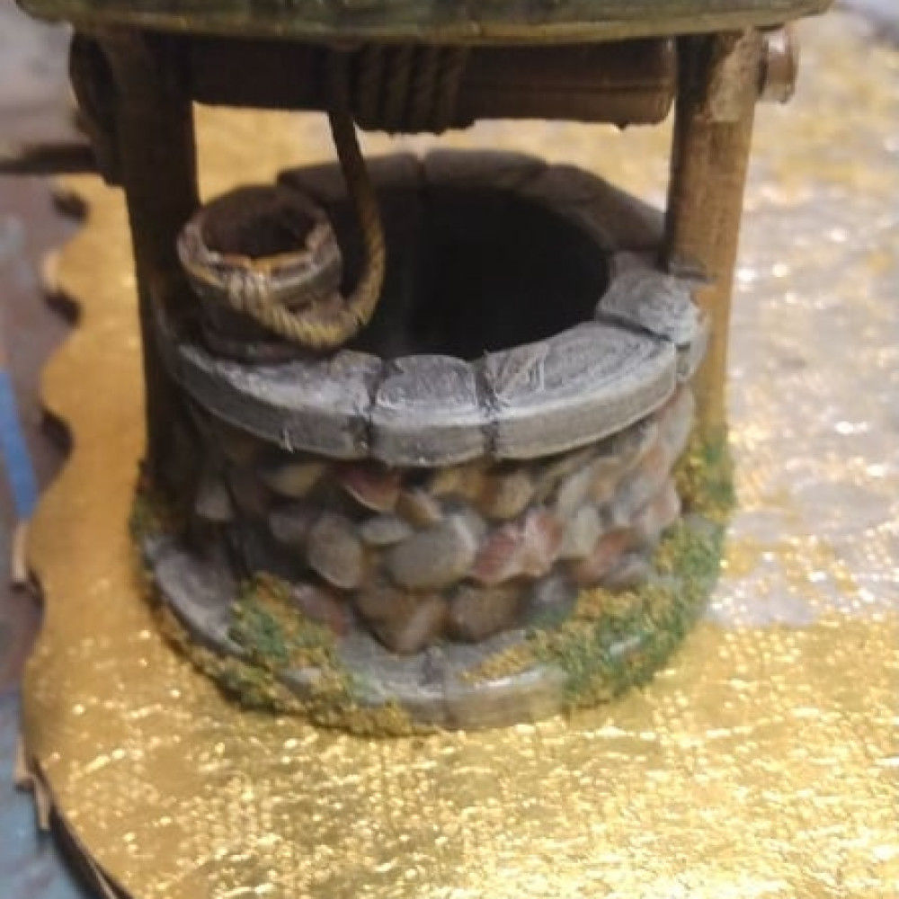 Old Well 3D model 3D printable | CGTrader