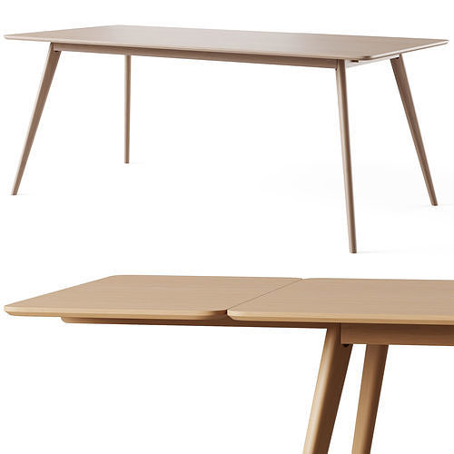 YUMI DINING TABLE SQUARE by Rowico Home 3D model | CGTrader