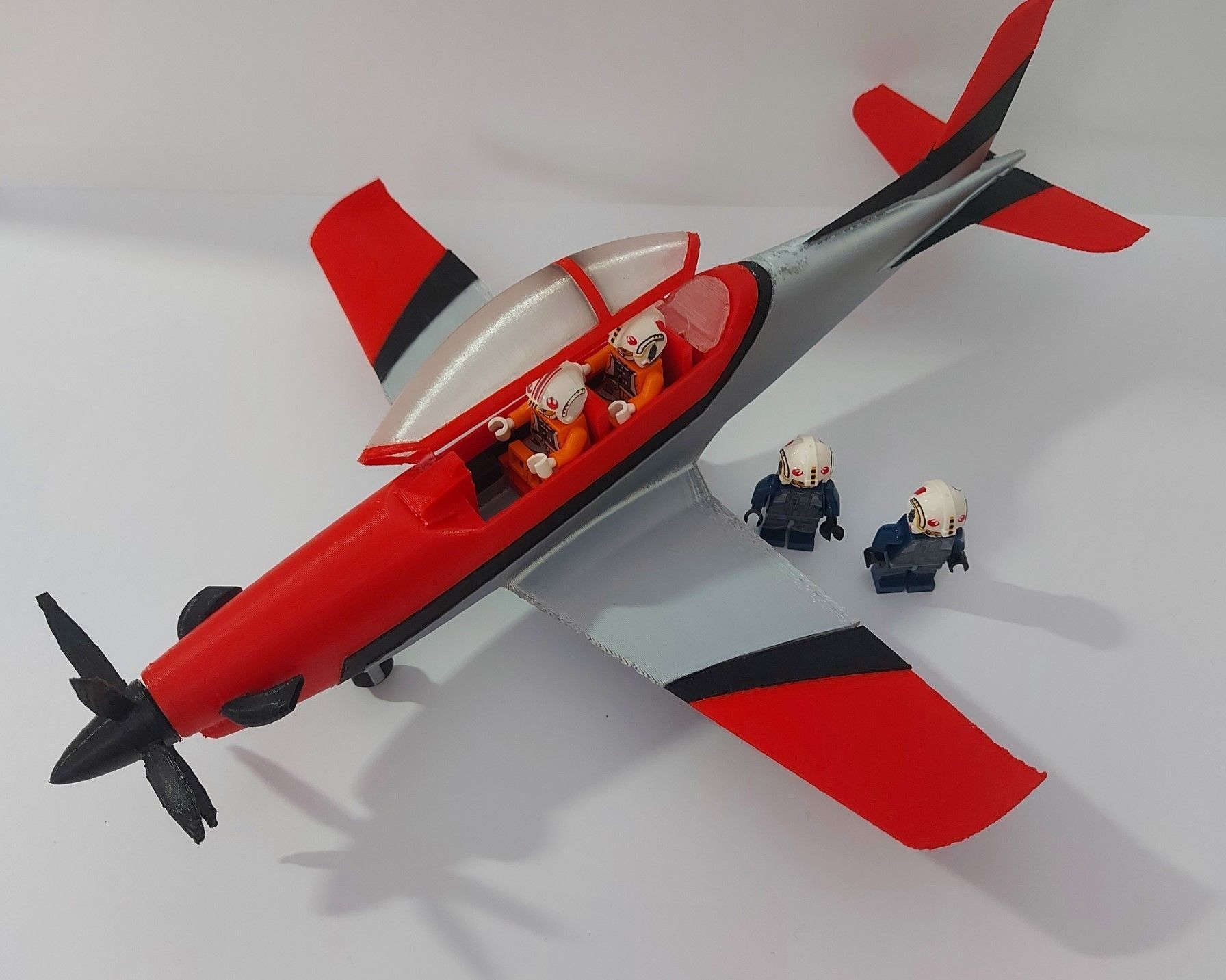 PC 21 Pilatus for LEGO 3D model 3D printable | CGTrader