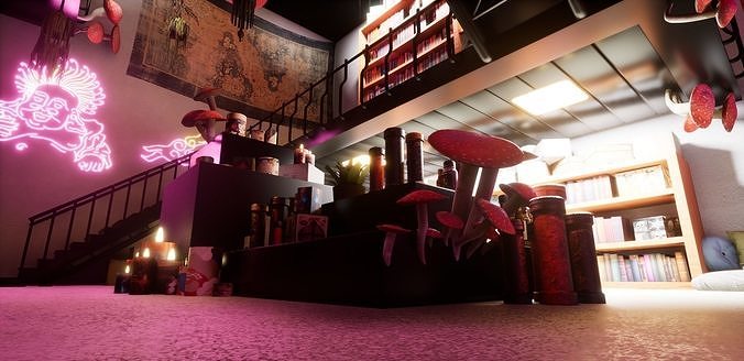 Mystic Shop 3D model | CGTrader