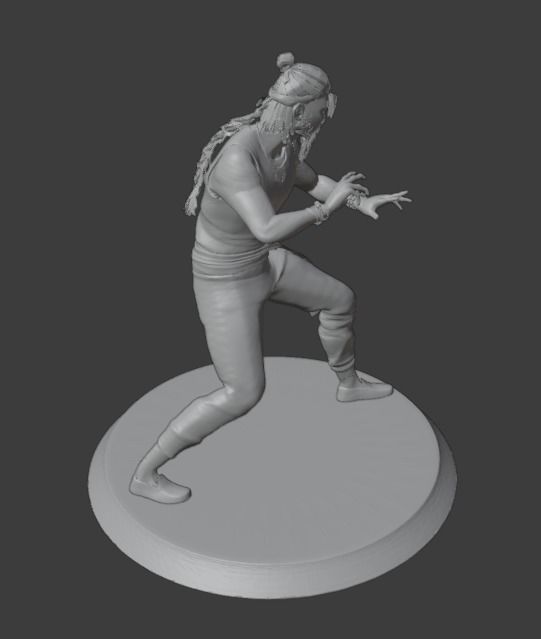 SIFU game character 3D model 3D printable | CGTrader