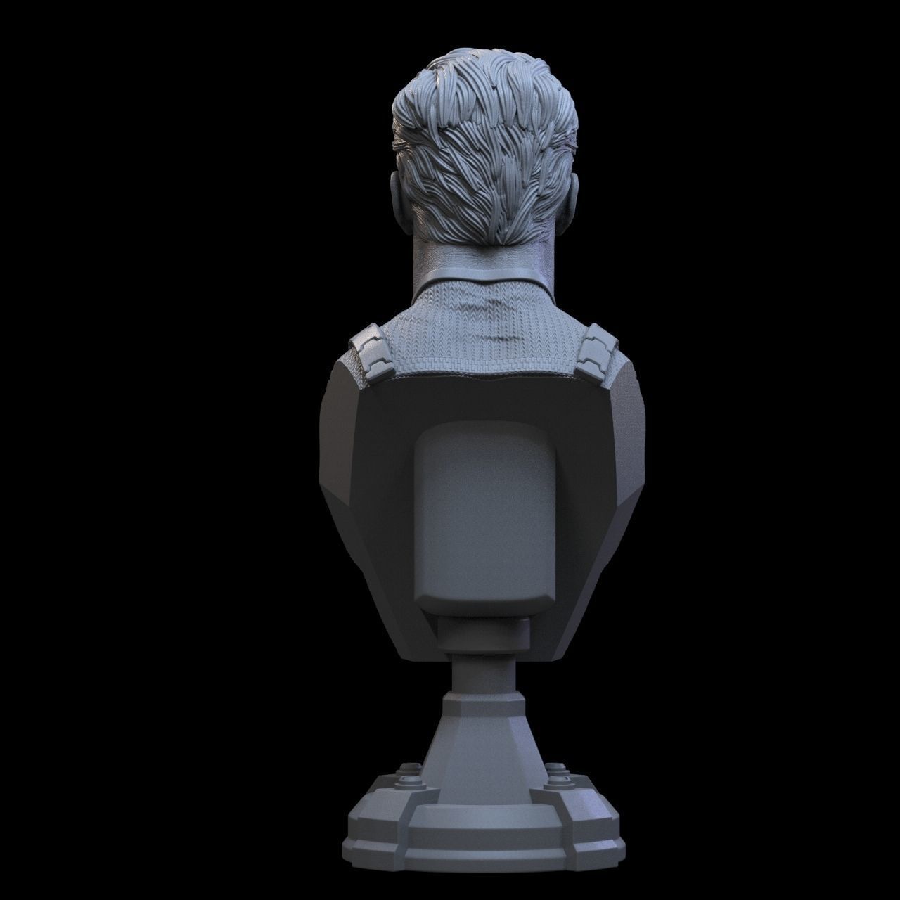 CABLE X- MEN BUST 3D model 3D printable | CGTrader