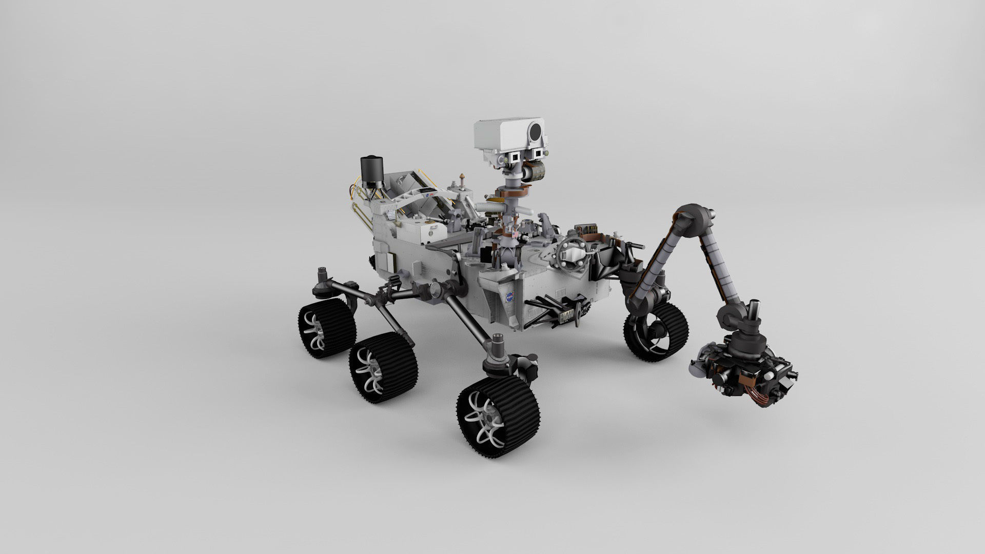 Curiosity Rover Perseverance Mars Rover 3D model | CGTrader