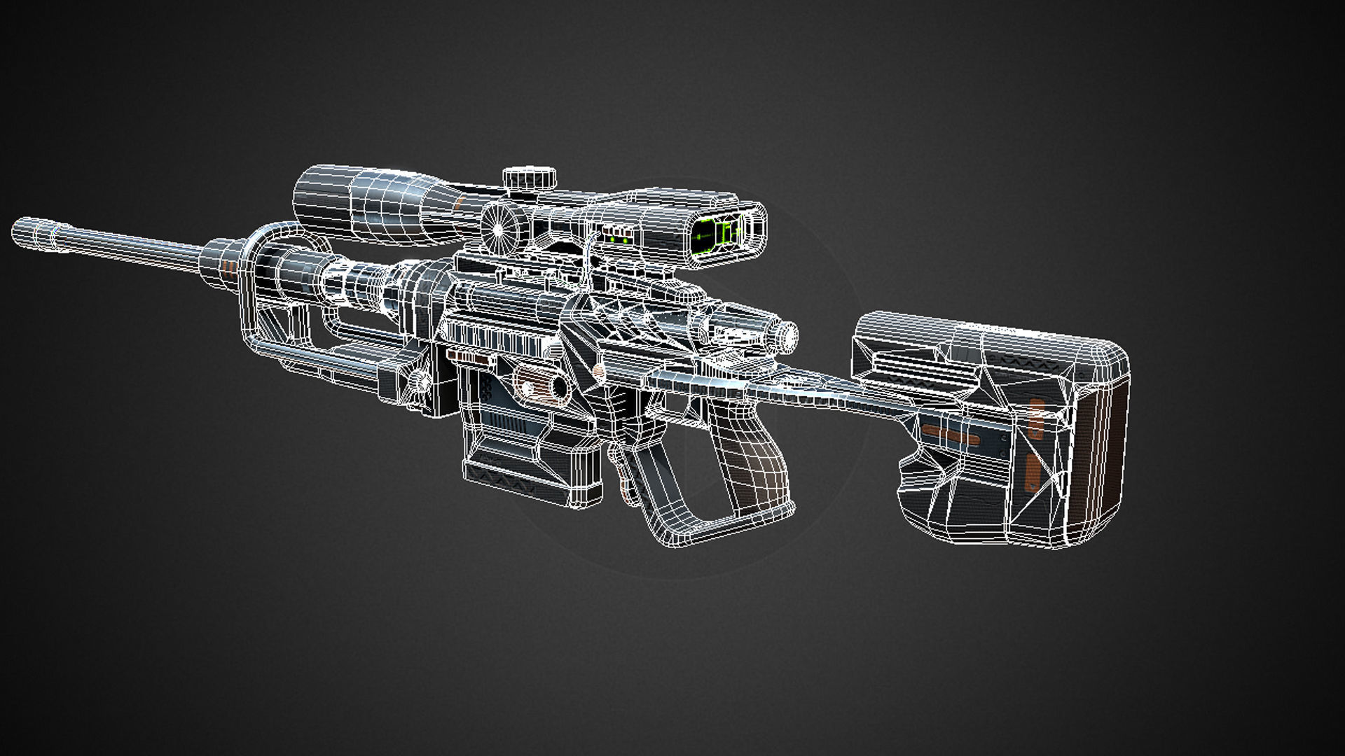 Military Weapons SRR 3D Models 3D model | CGTrader