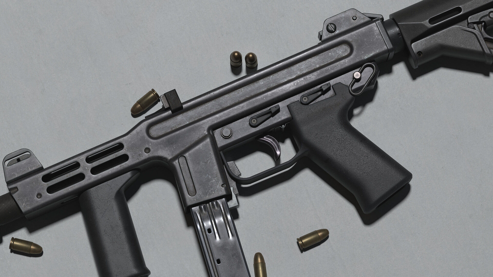 3D model M4 Spectre VR / AR / low-poly | CGTrader