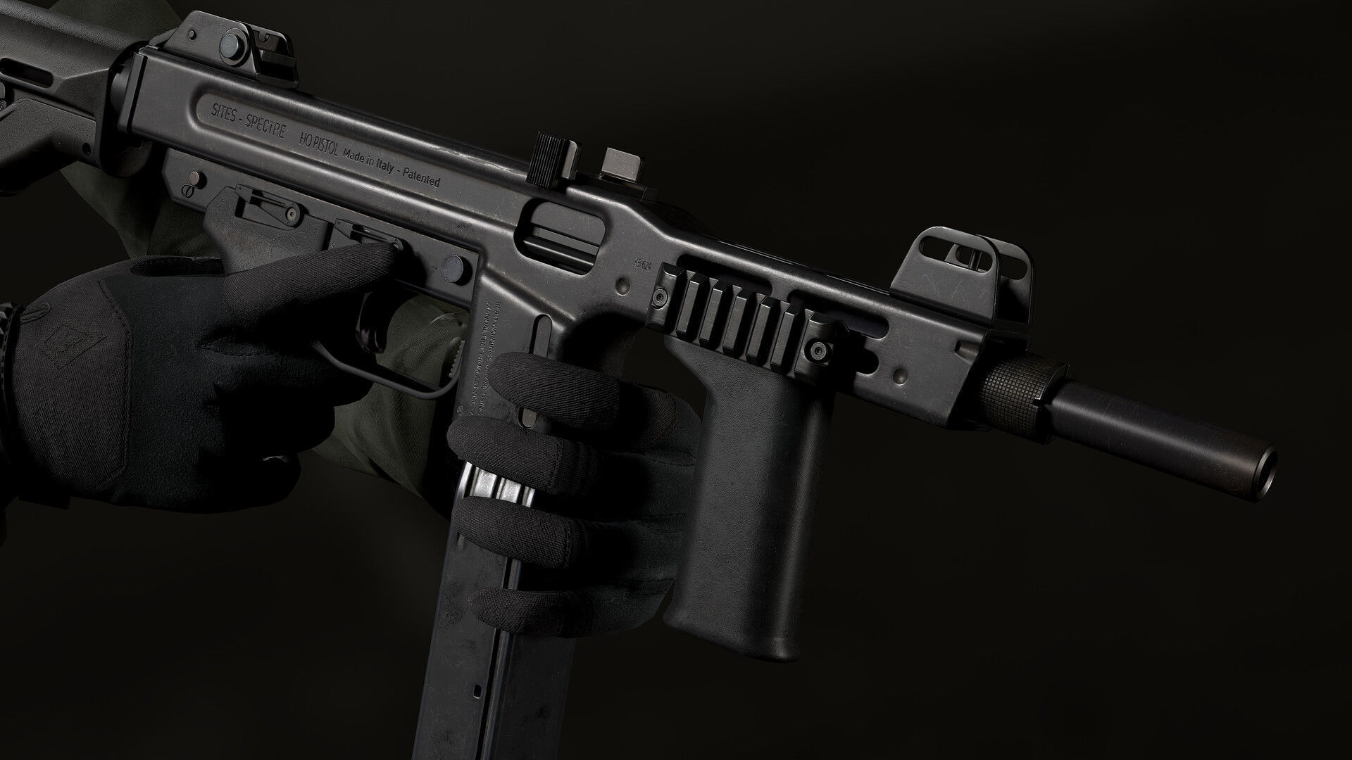 3D model M4 Spectre VR / AR / low-poly | CGTrader