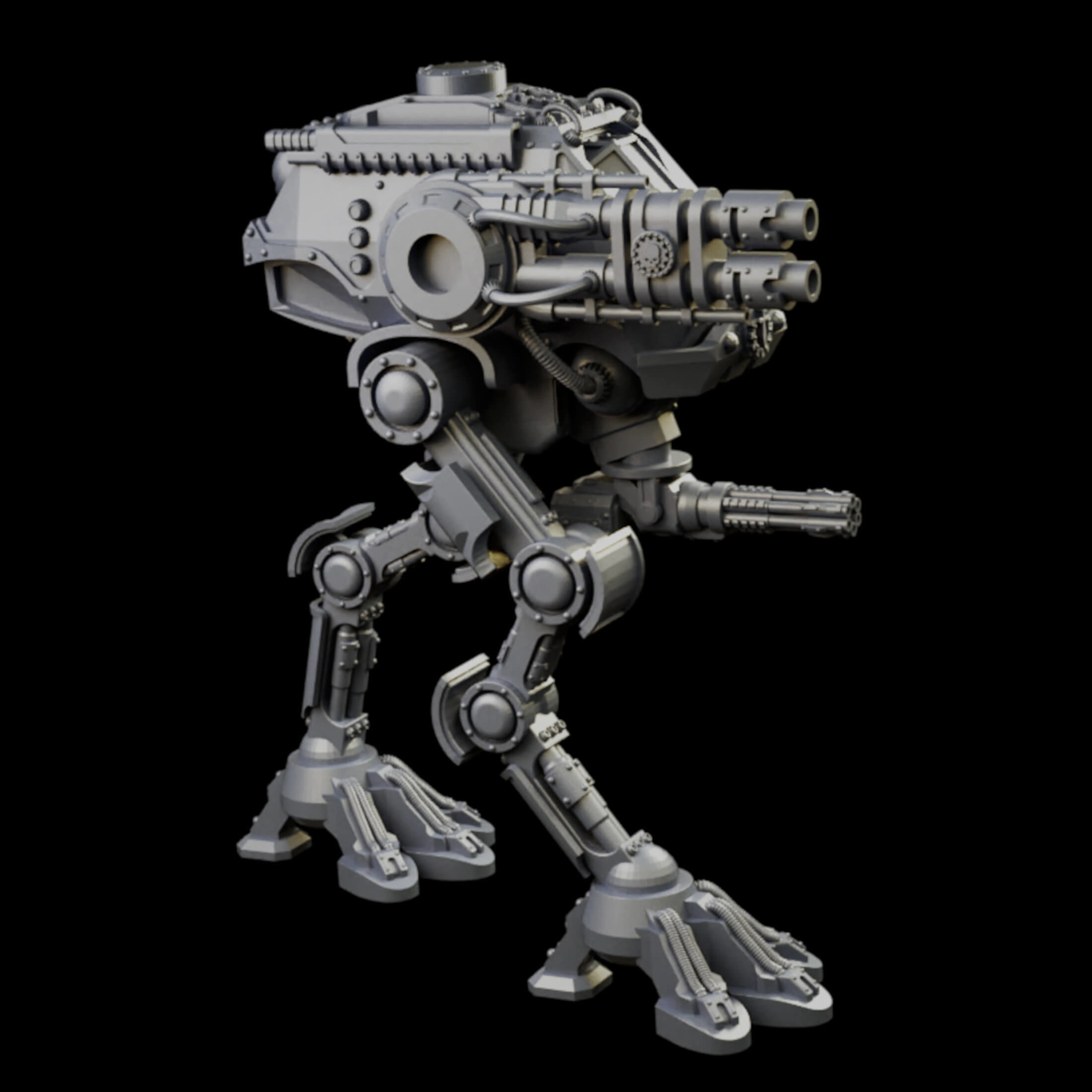 Iron Strider Sentinel Weapons Platform Wargame Proxy 3D model 3D ...